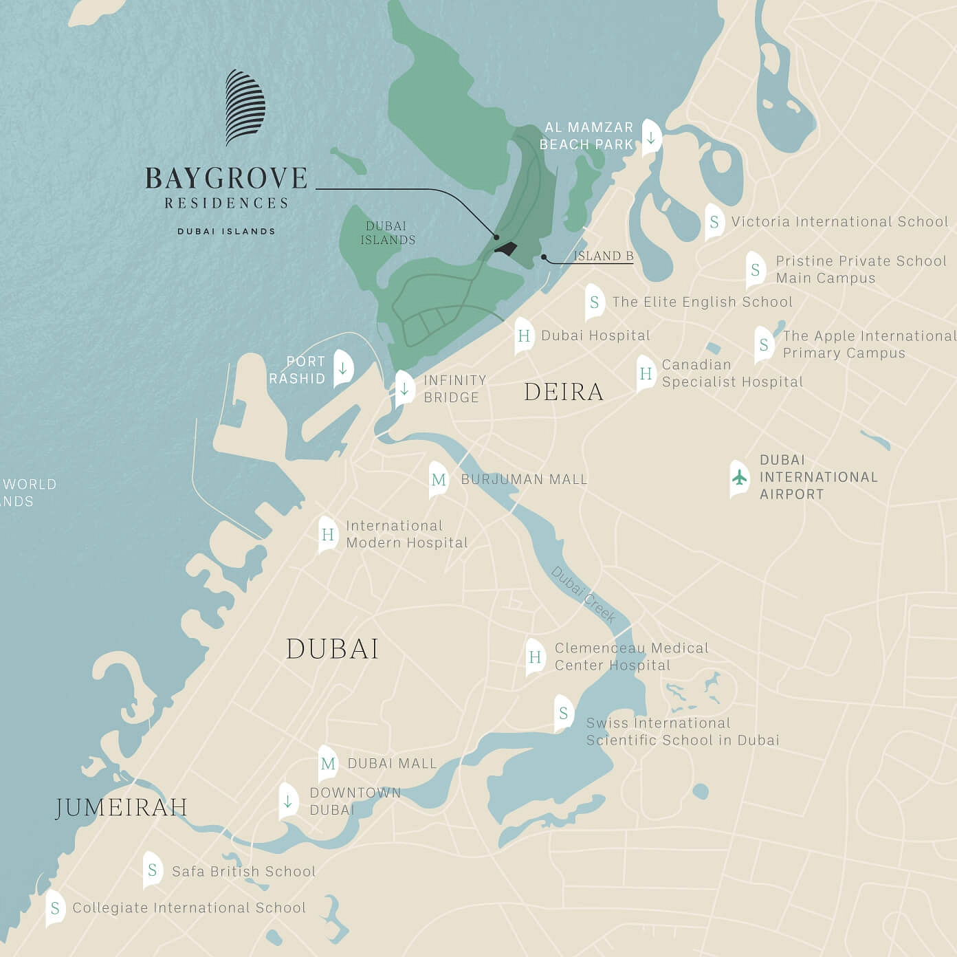 Bay Grove Residences by Nakheel – Waterfront Apartments in Dubai ...