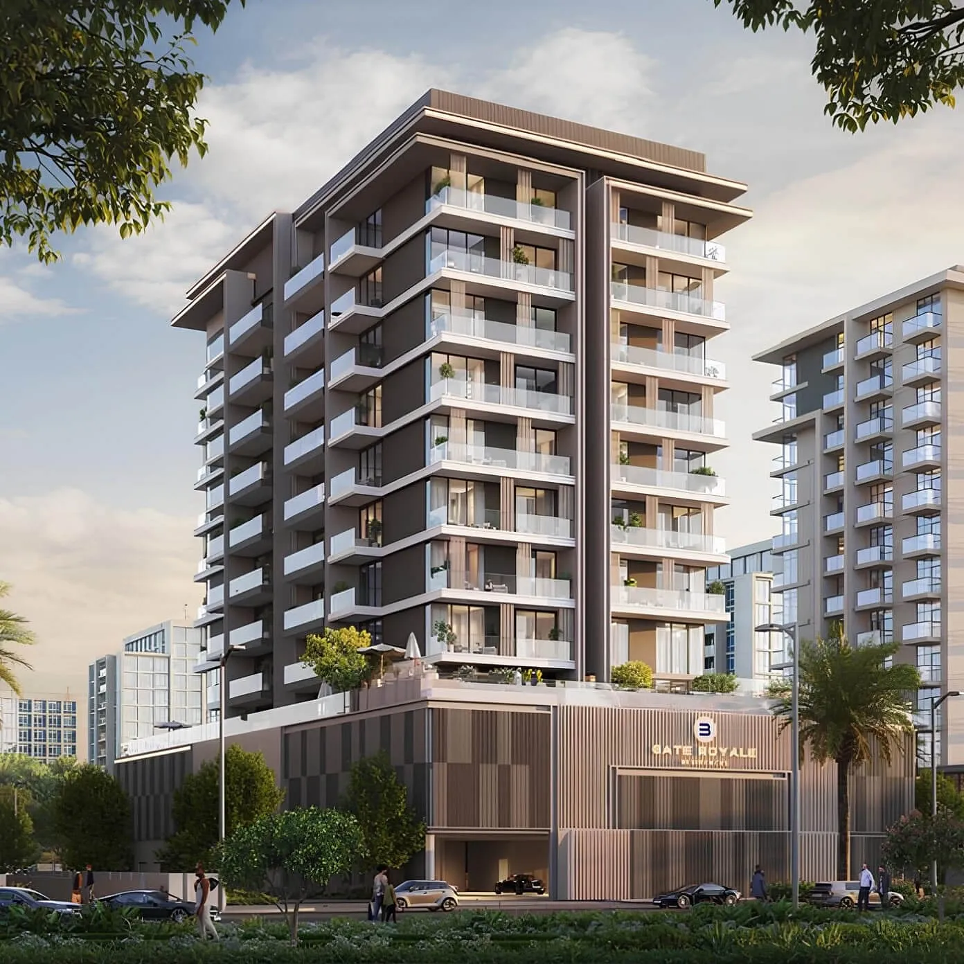 Gate Royale Residences by Baron Development in Dubai | Provident Estate