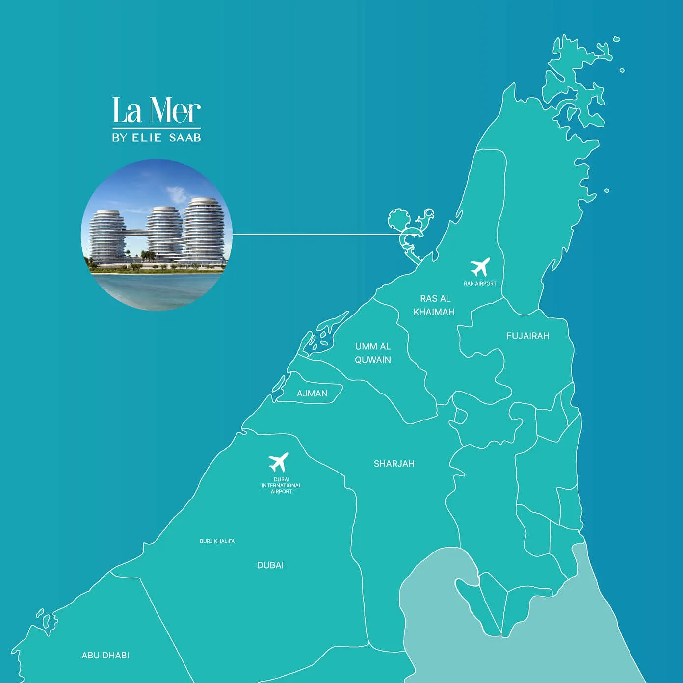 La Mer by ELIE SAAB | Beachfront Apartments in Al Marjan | Provident Estate