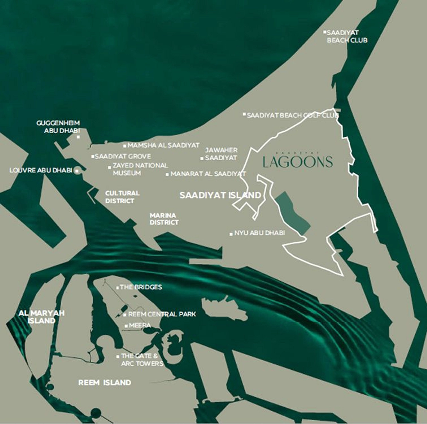 Saadiyat Lagoons by Aldar Properties: Luxury Villas in Abu Dhabi ...