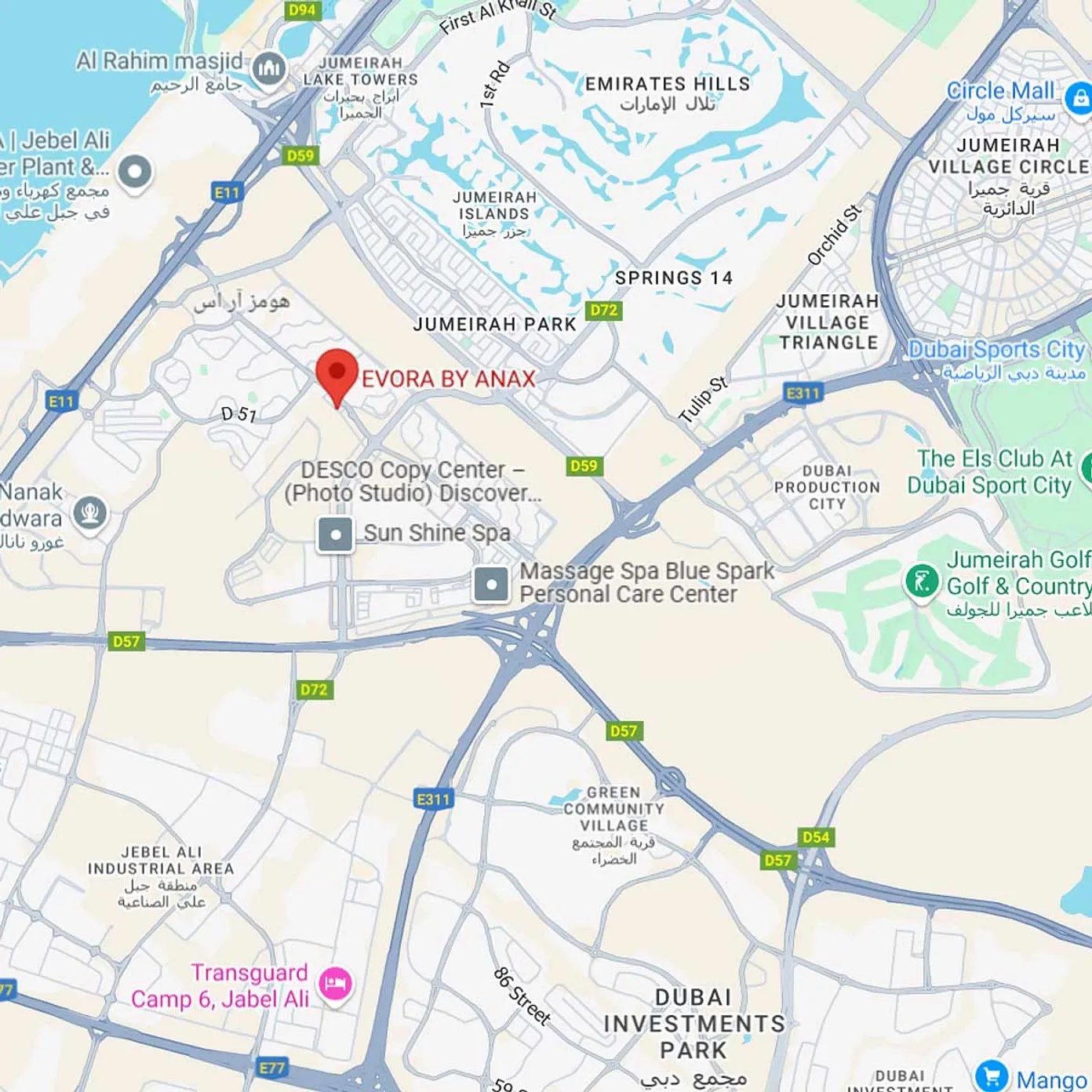Evora Residences by Anax Developments Al Furjan | Provident Estate