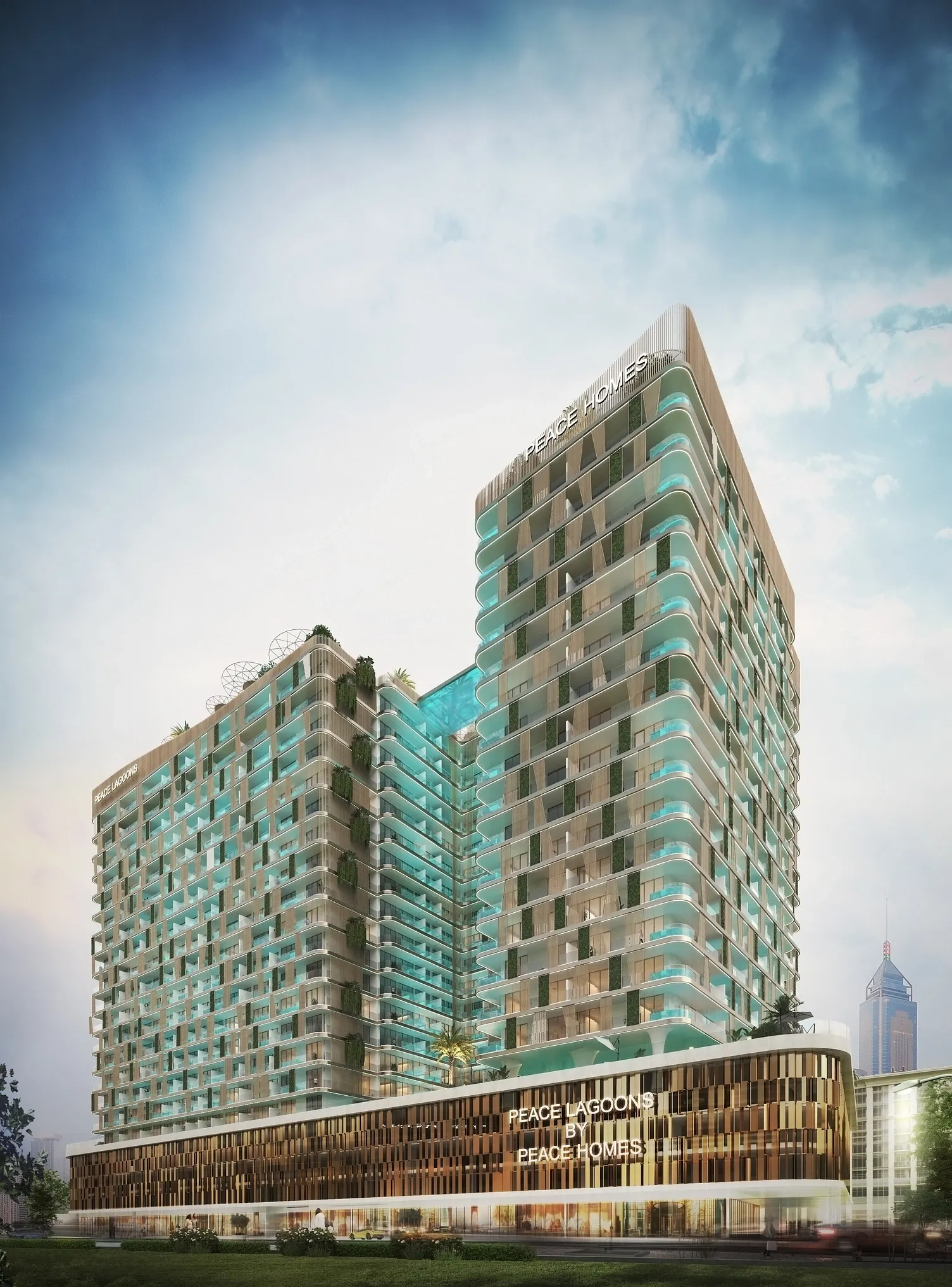 Peace Lagoons located in the developed area of Dubailand | Provident Estate