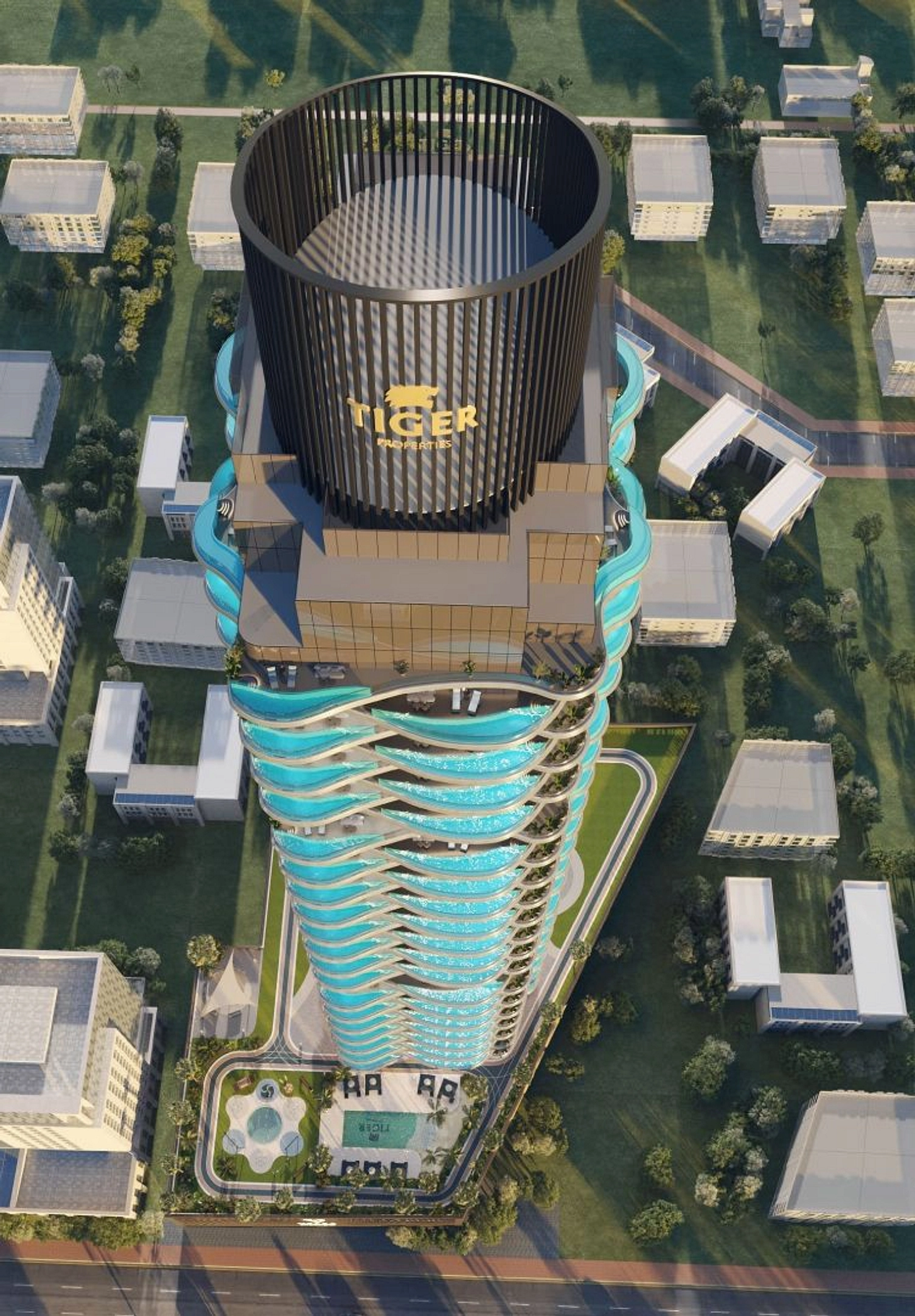 Volga Tower in Jumeirah Village Triangle by Tiger Properties | Provident Estate